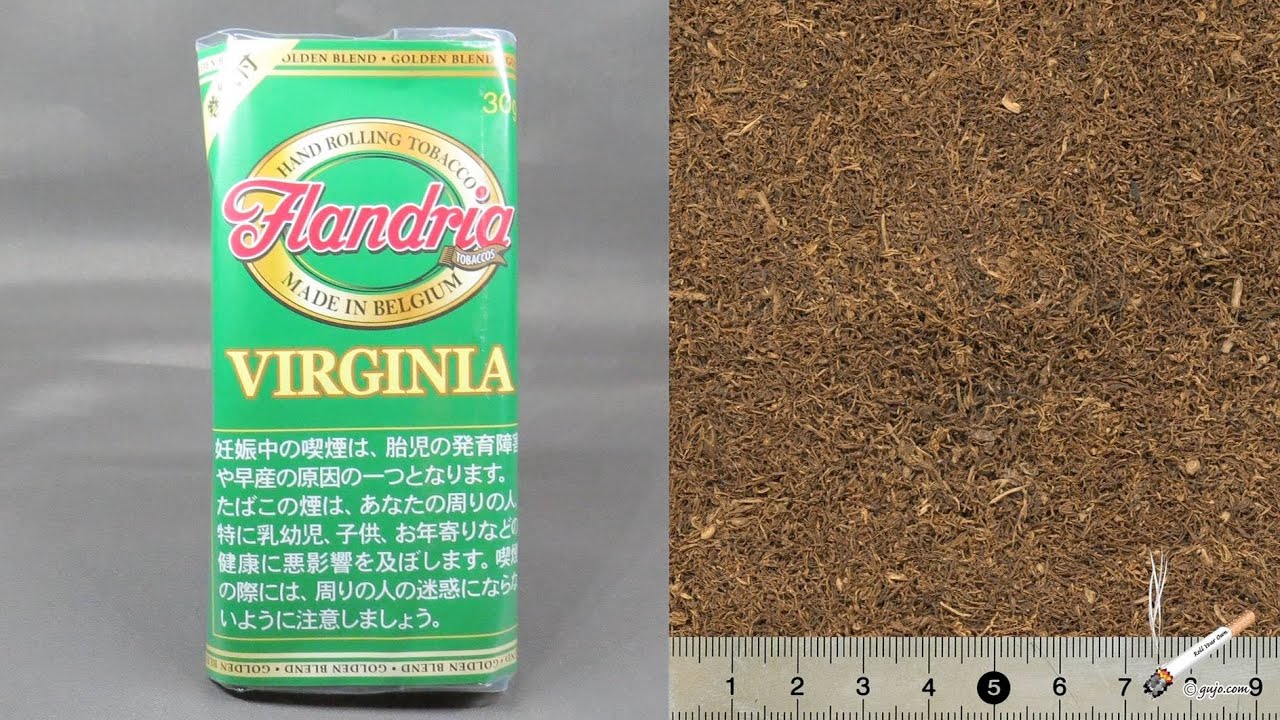 【手巻きたばこ】フランドリア・バージニア Flandria VIRGINIA - YouTube