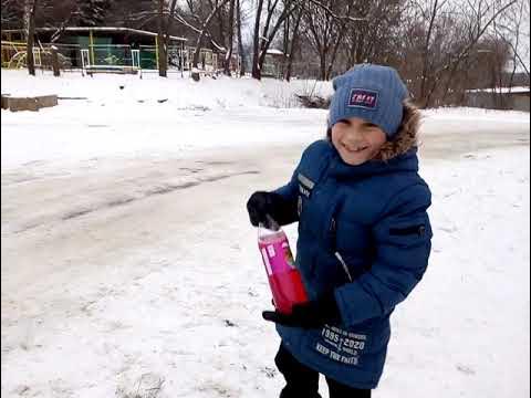 нашли новую крутую горку. - YouTube