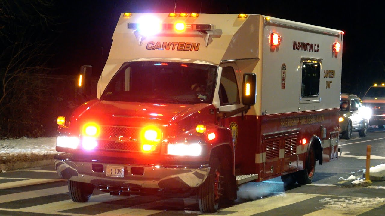 DCFD Canteen Unit Responding - YouTube