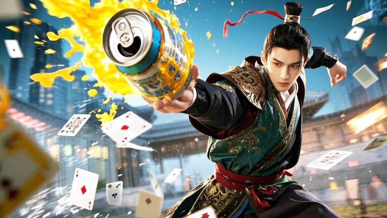 中国功夫：飞牌快到看不清楚Chinese Kung Fu: The speed of drawing a sword is so fast ...