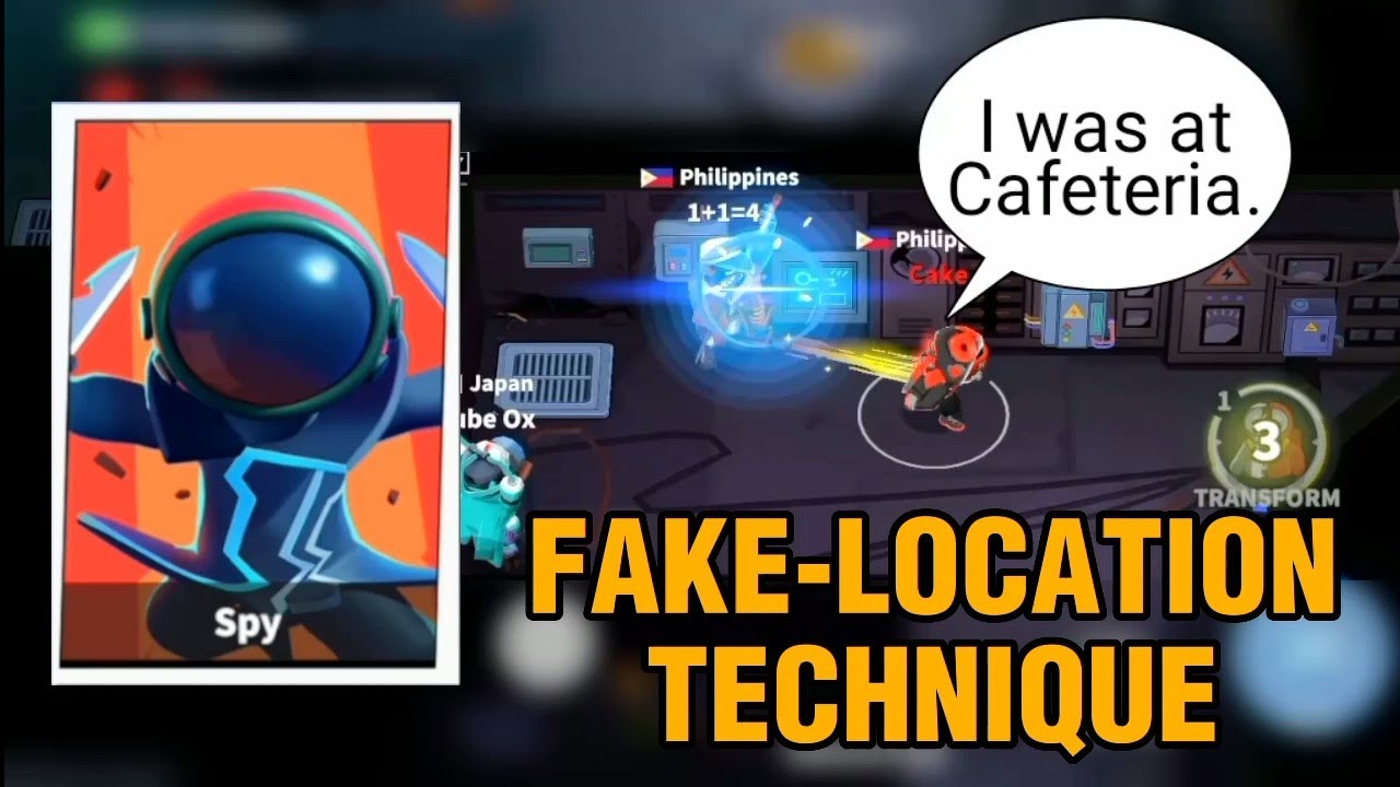 Super Sus Spy - Fake-Location Technique - YouTube