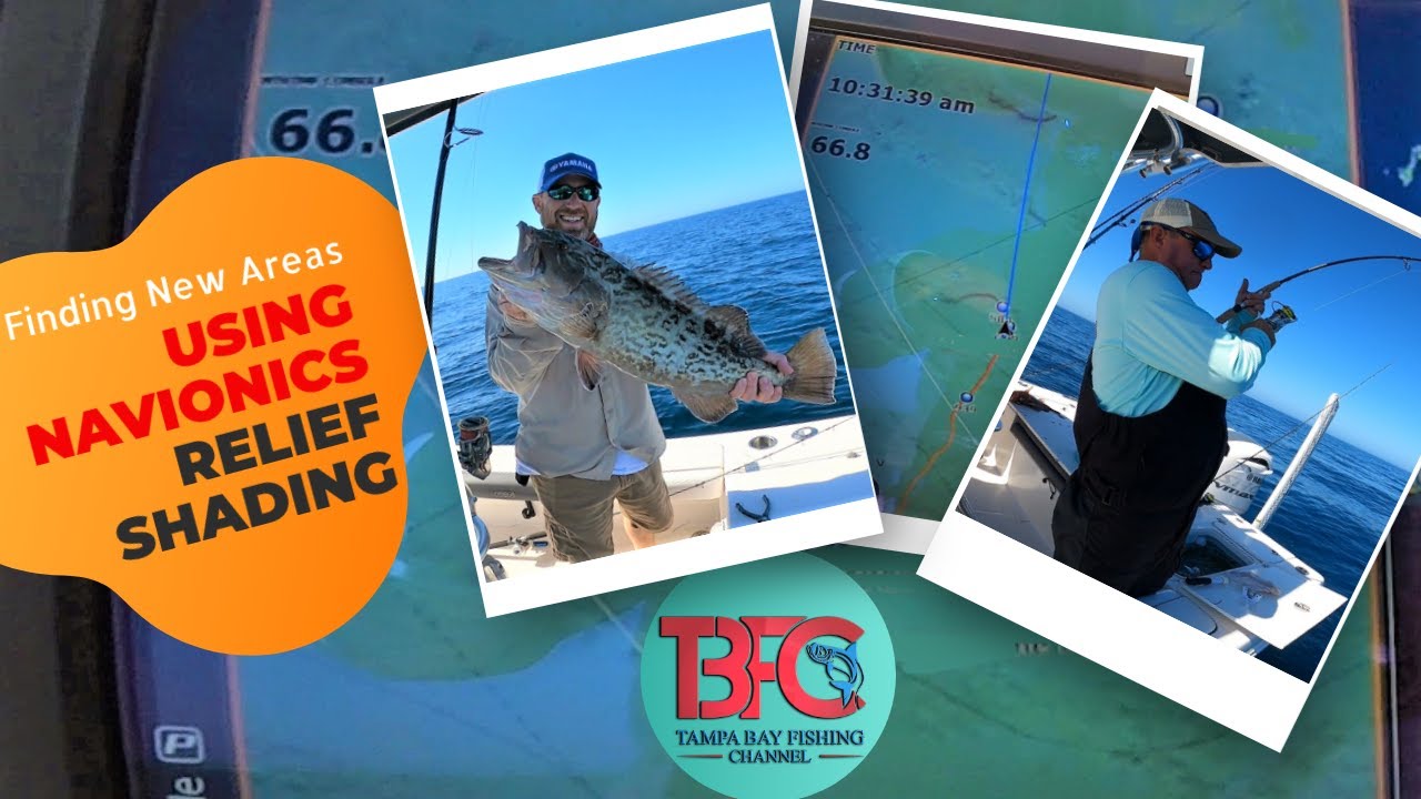 Using Navionics Relief Shading to find new spots offshore and inshore ...