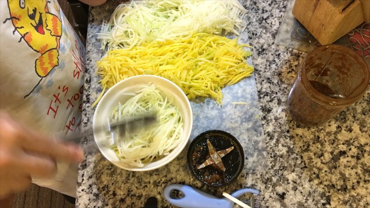 Mix Fruits salad/rujak bebeg - YouTube