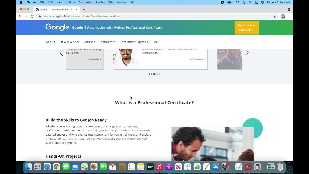 Google IT Automation with Python Professional Certificate - YouTube