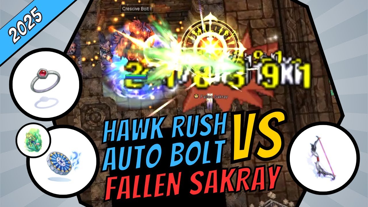 iRO Chaos - Hawk Rush auto Aimed Bolt & Crescive Bolt Windhawk VS ...