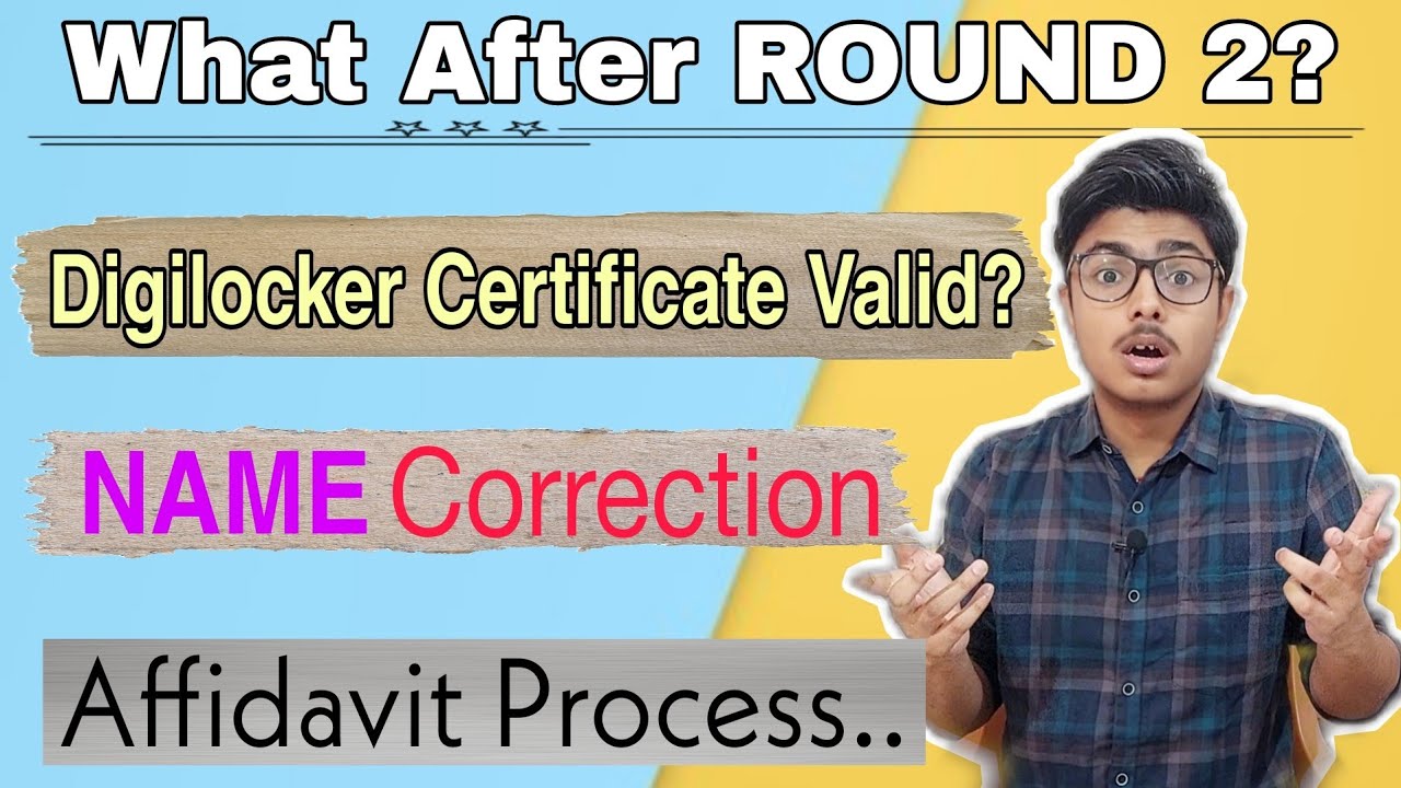 JOSAA Document Verification| What after JOSAA Round 2 - YouTube