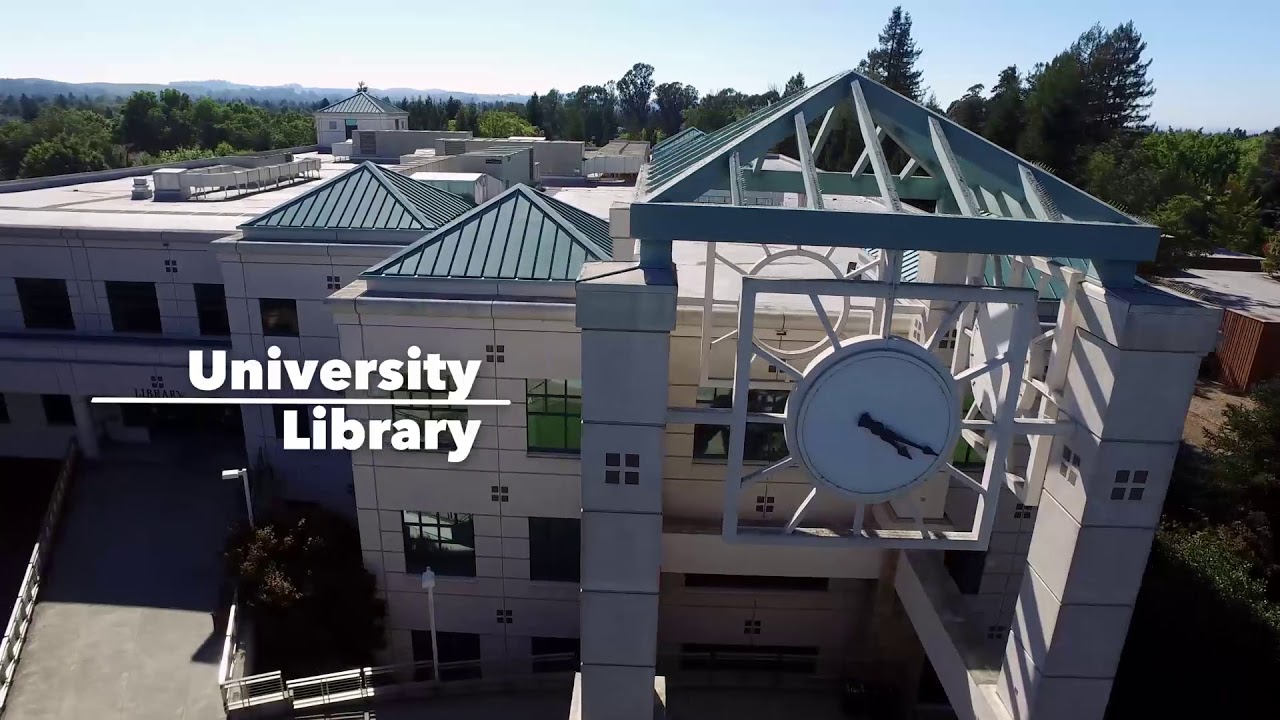 SSU Campus Drone Overview - YouTube