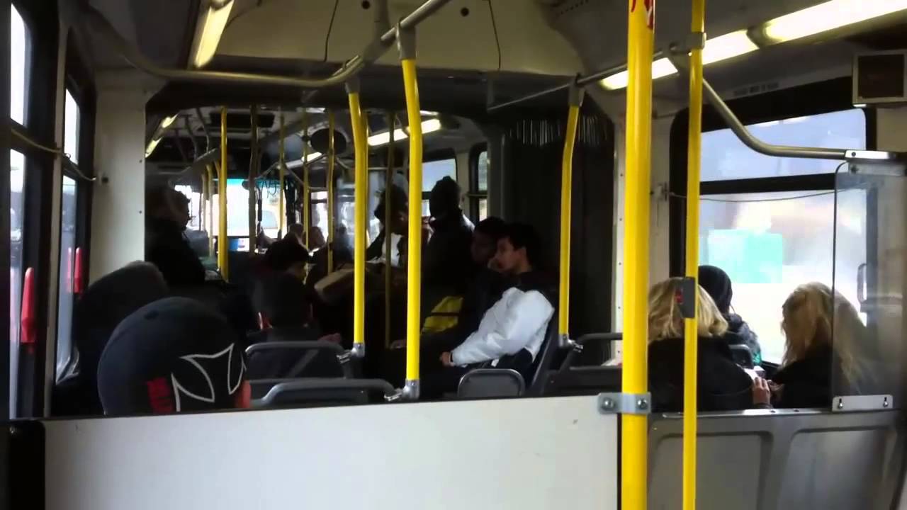 Calgary Transit: On Board 2007 New Flyer D60LFR #6002 (Route B201 C ...