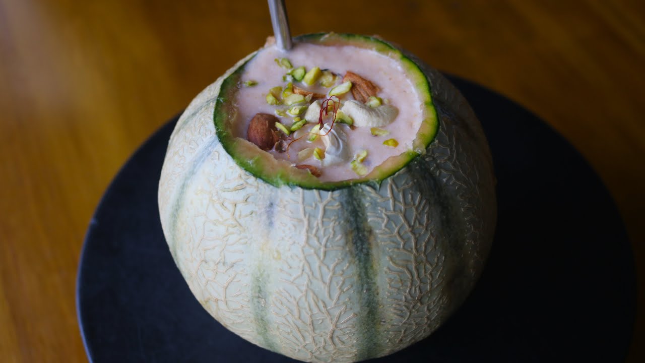 Musk melon Milkshake | Kharbuje ka juice | Musk melon Juice | musk ...