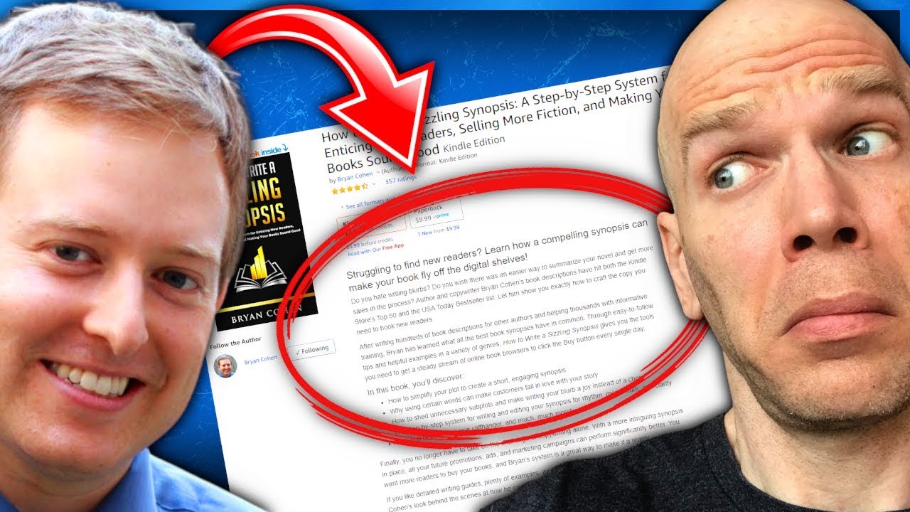 Writing A Book Description For Amazon with Bryan Cohen - YouTube