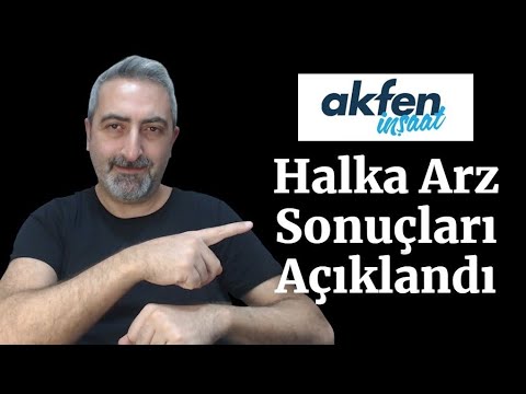 Akfen İnşaat Halka Arz Sonuçları Açıklandı #akfis Beklenen Oldu