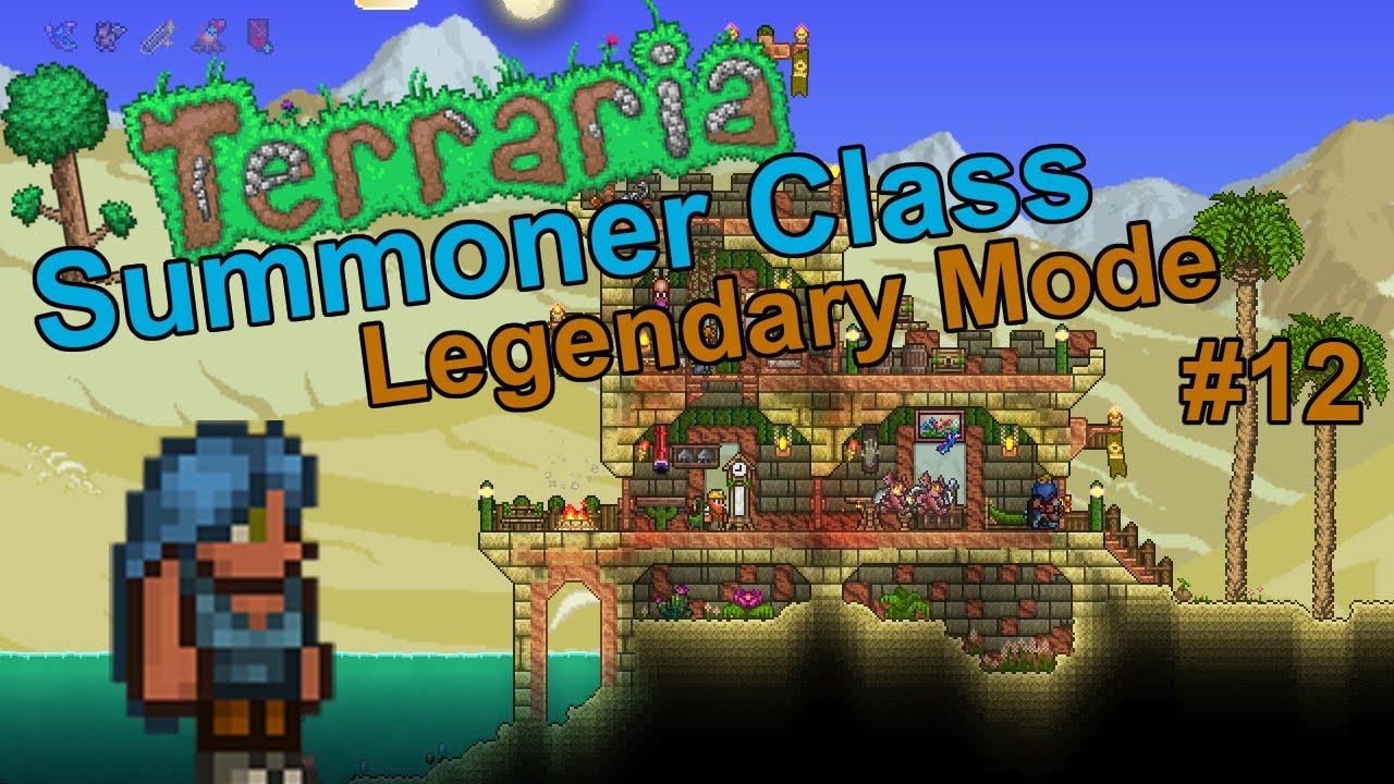 Terraria Summoner Class Longplay: Tym razem budowanie #12 - YouTube