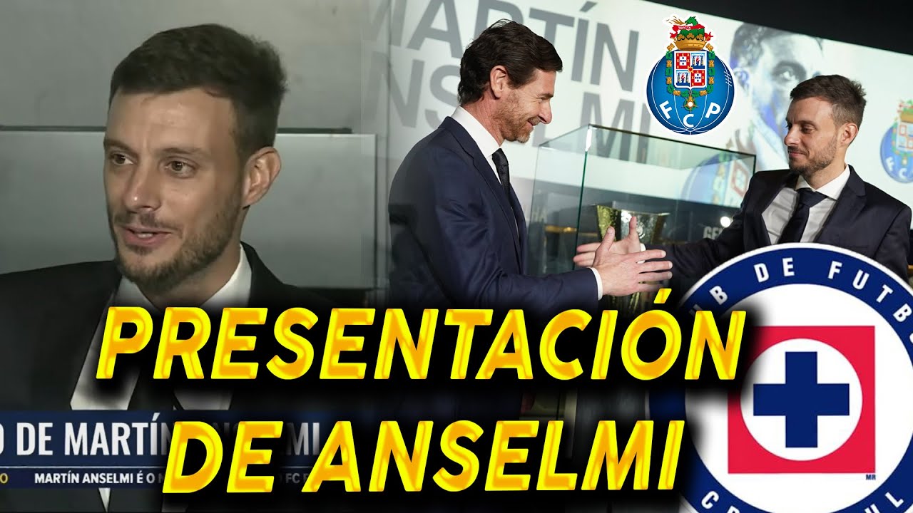 🚨¡Mensaje de ANSELMI en su PRESENTACIÓN con PORTO!🚨 - YouTube