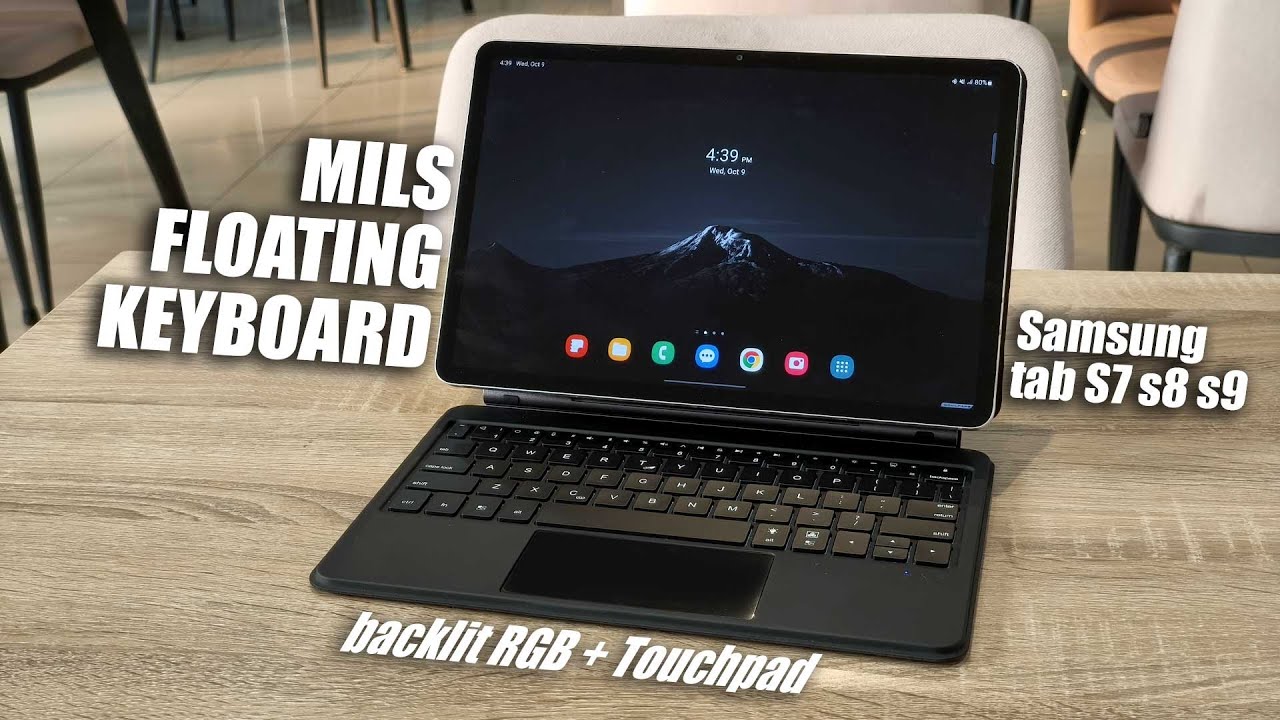 Aktivitas di tablet jadi nyaman ! Review Mils Floating Keyboard for ...