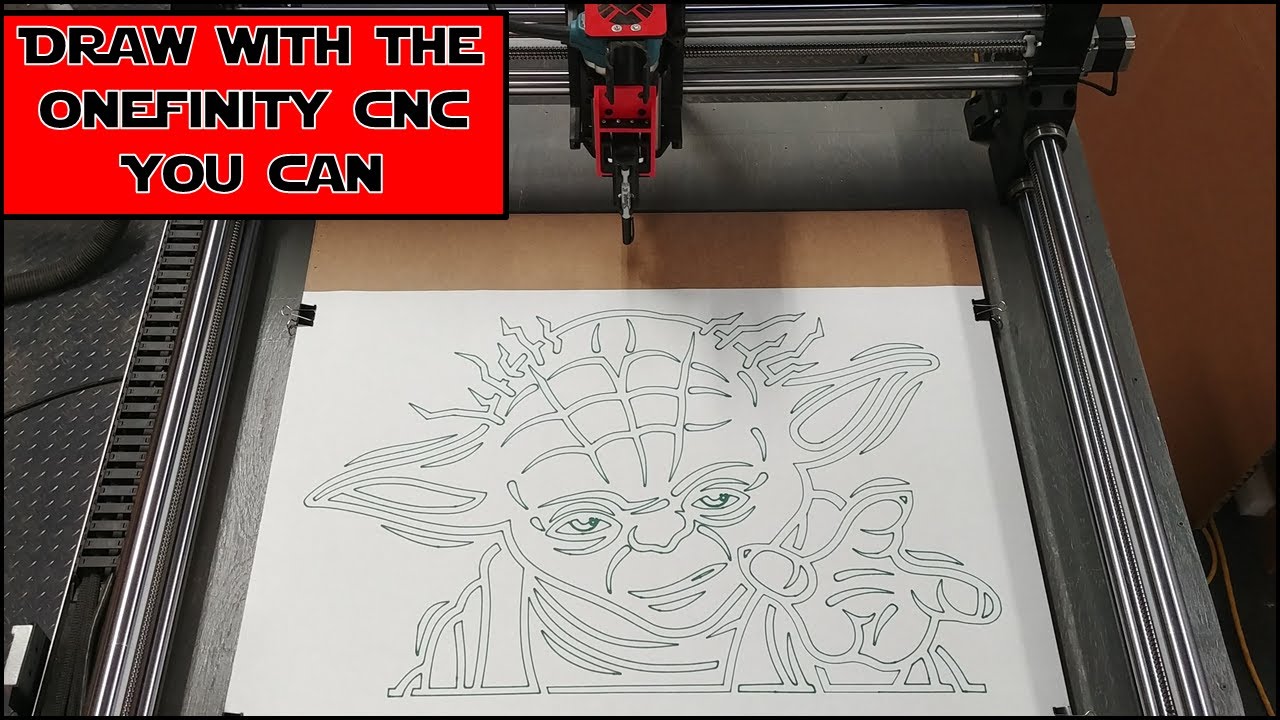 MakerDan's DrawBot for the OneFinity CNC - YouTube