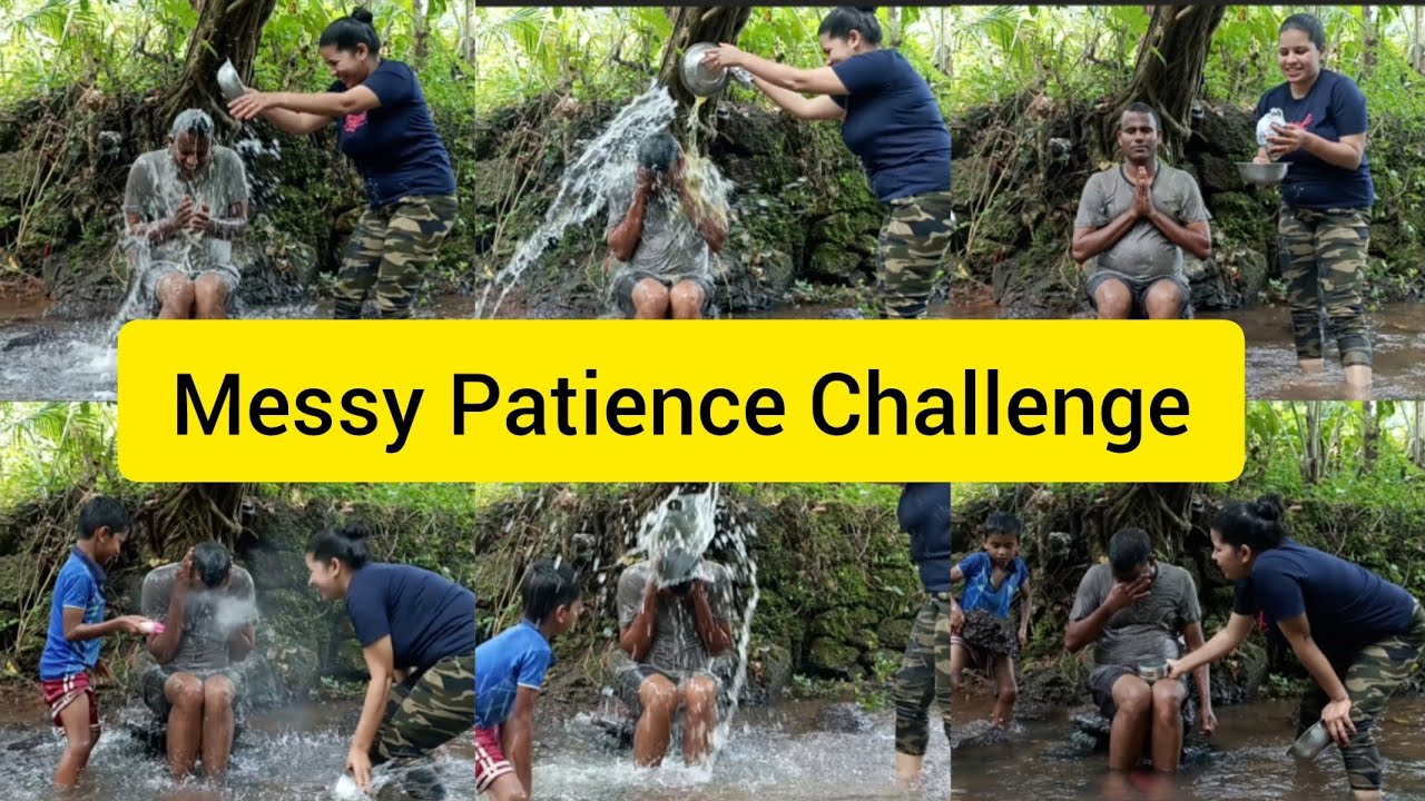 Messy Patience Challenge part 2 #challenge #messy - YouTube