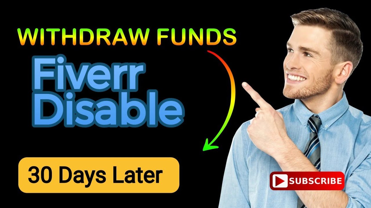 How to withdraw funds from disabled Fiverr account - YouTube