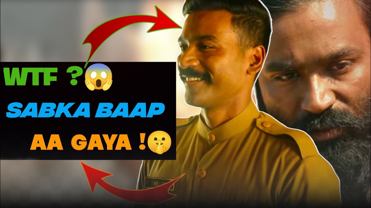 WTF??😱। SABKA BAAP AA GAYA!?🤫। CAPTAIN MILLER TRAILER REVIEW ।# ...