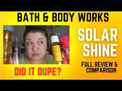 Solar Shine vs. Rio Radiance: Bath & Body Works Dupe for Sol Janeiro ...
