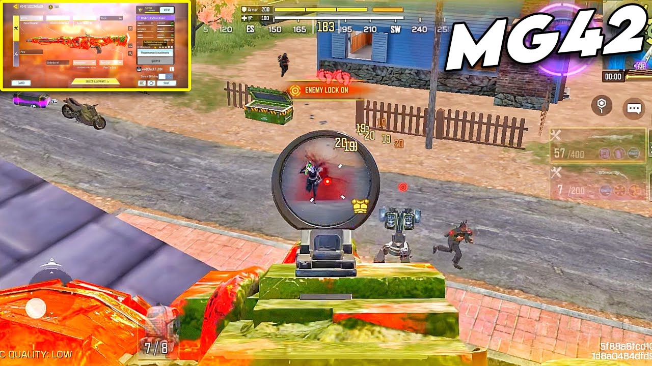 THIS NO RECOIL MG42 LOADOUT IS FASTEST KILLING LMG 🤯 | BEST MG42 ...