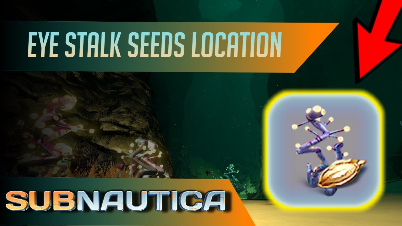 How to get Eye Stalk Seeds in Subnautica. (UPDATED) - YouTube