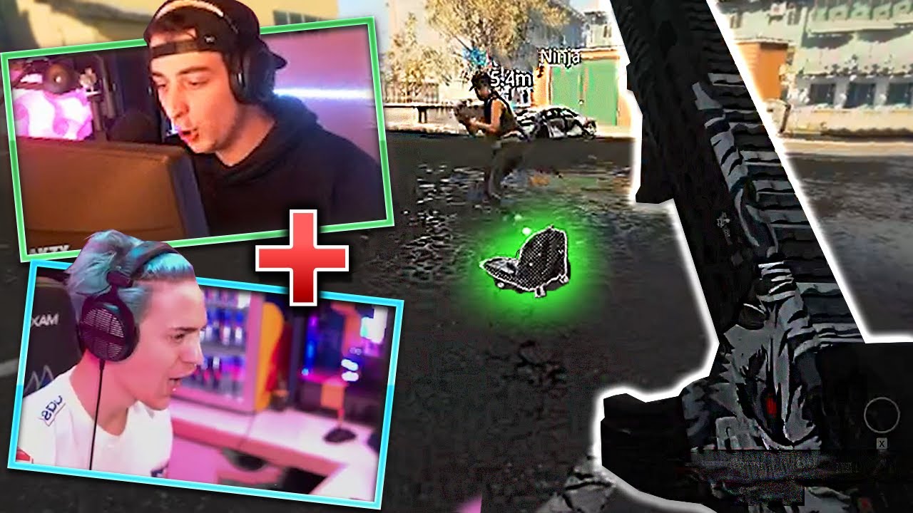 Cloakzy and @Ninja DUO vs QUADS in Warzone Battle Royale - YouTube