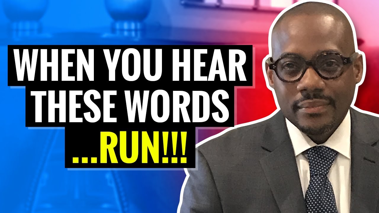When You Hear These Words…RUN!! - YouTube