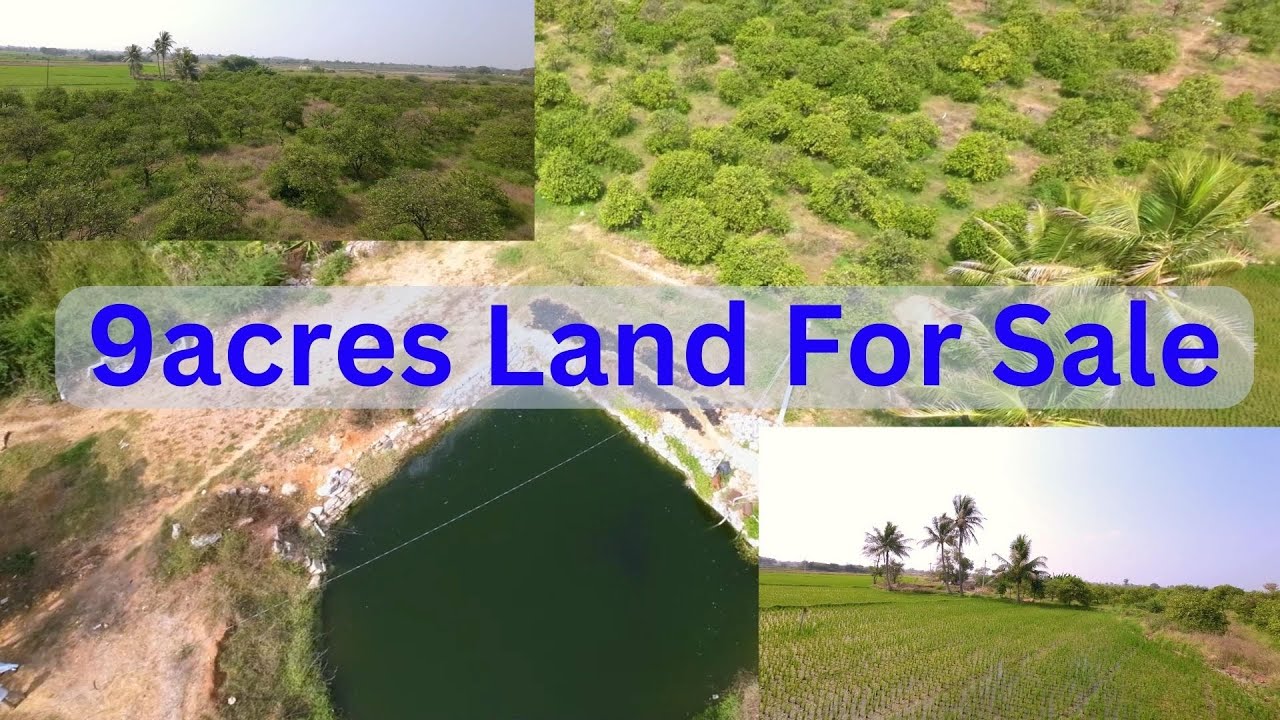 9 Acre Land For sale 12 km From Jurala || Contact-8247495388 || # ...