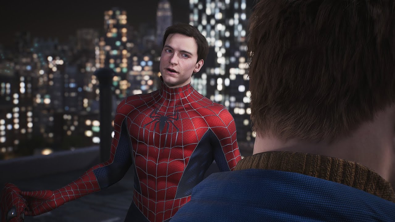 Tobey Raimi Symbiote Suit Saves Coney Island NG+ - Marvel's Spider Man ...