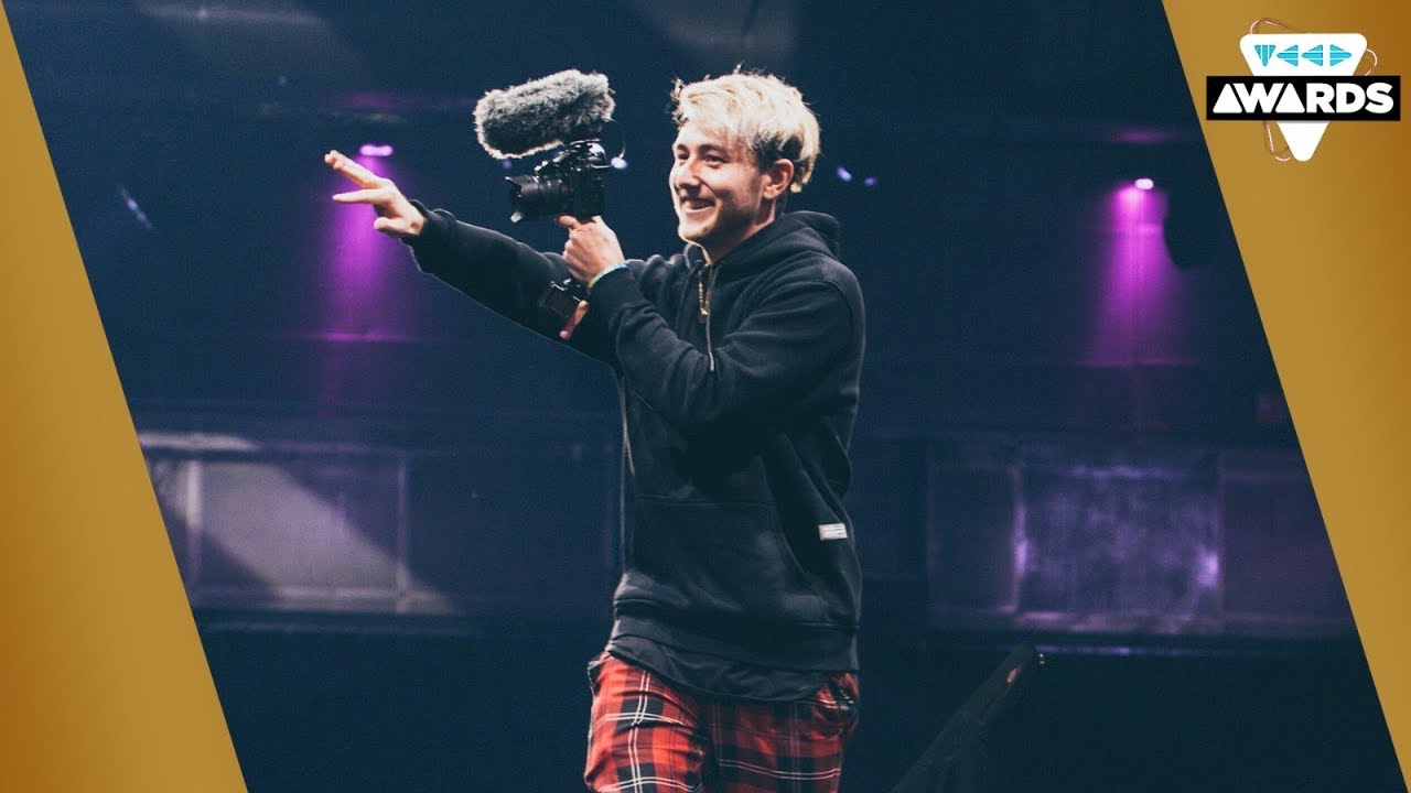 Jeremy Frieser wint Beste Vlogger | VEED Awards 2019 - YouTube