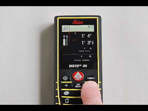 Leica disto D8 Training- Stake Out Function - YouTube