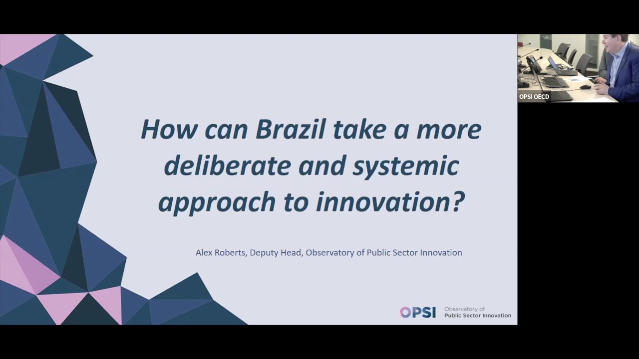 Webinar on the insights and findings from Brazil on public sector ...