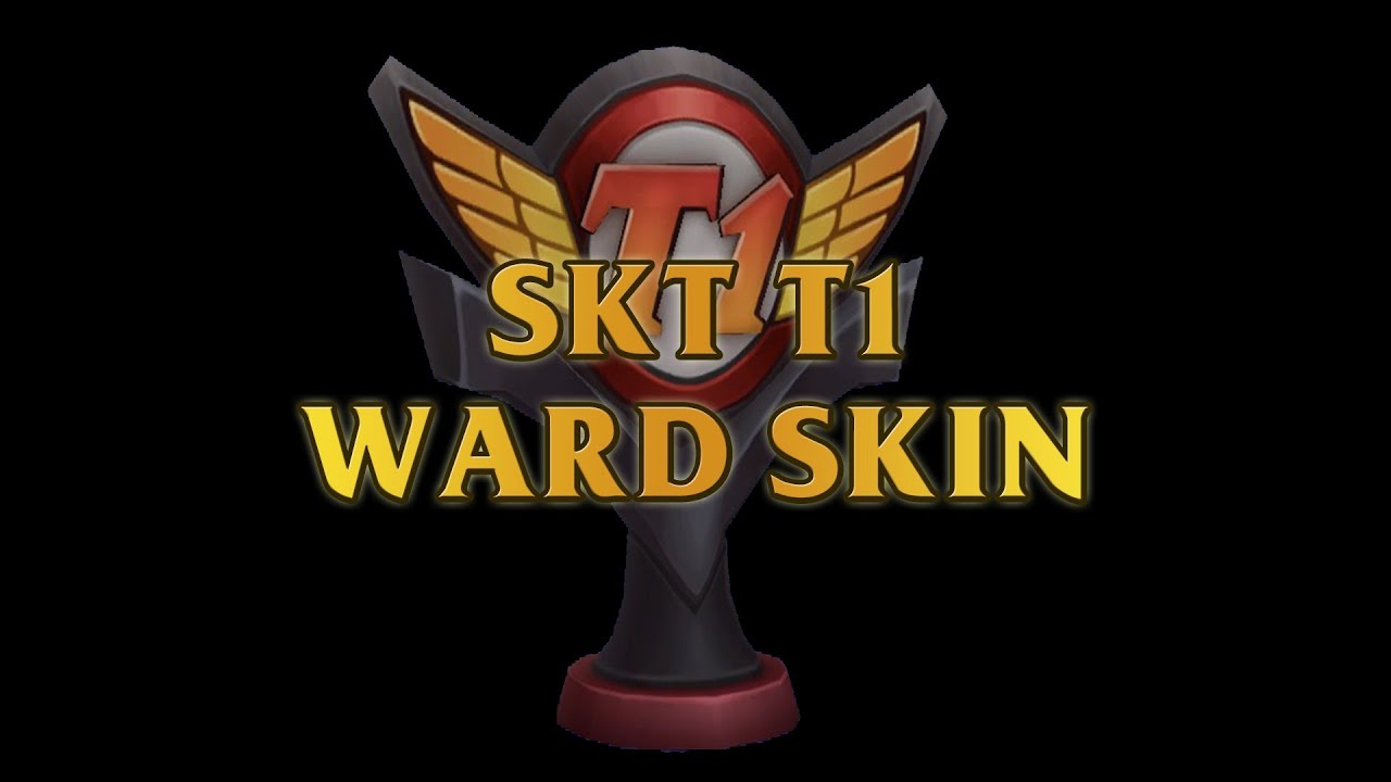 SKT T1 Ward Skin - YouTube