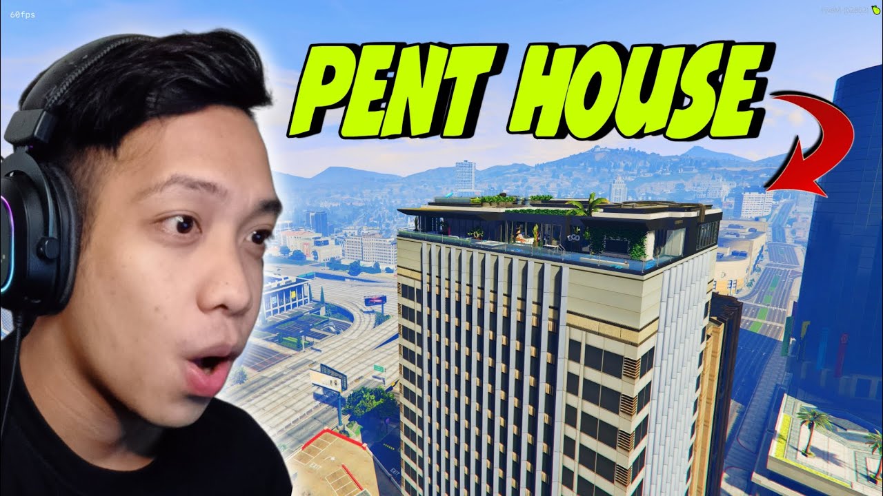 I Spent 7 BILLION $ to buy this PENT HOUSE in GTA 5 RP (ang ganda ...