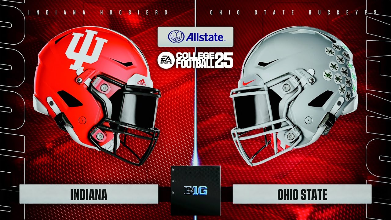 INDIANA VS OHIO STATE Week 13 | College Football 25 | Full Gameplay ...