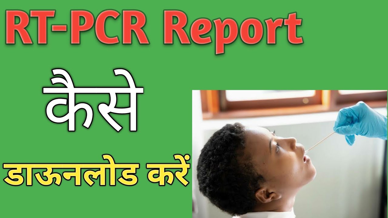 RT-PCR Report Download Kaise Kare ? #RT-PCR - YouTube