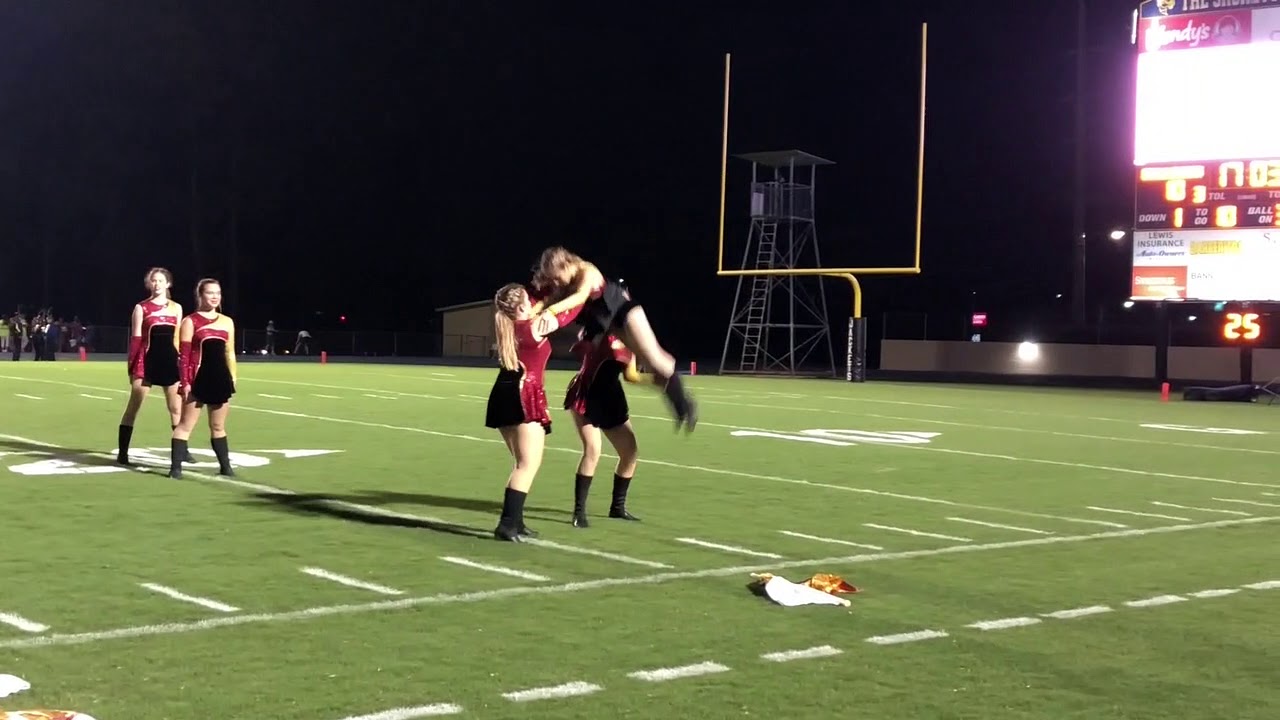 THS TCCHS halftime - YouTube