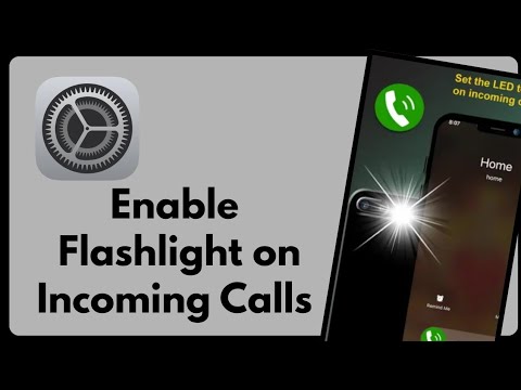 How to Enable Flashlight on Incoming Calls on Android | Flash Alerts ...