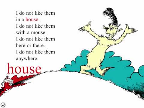 Green Eggs and Ham Dr. Seuss | Book Apps - YouTube