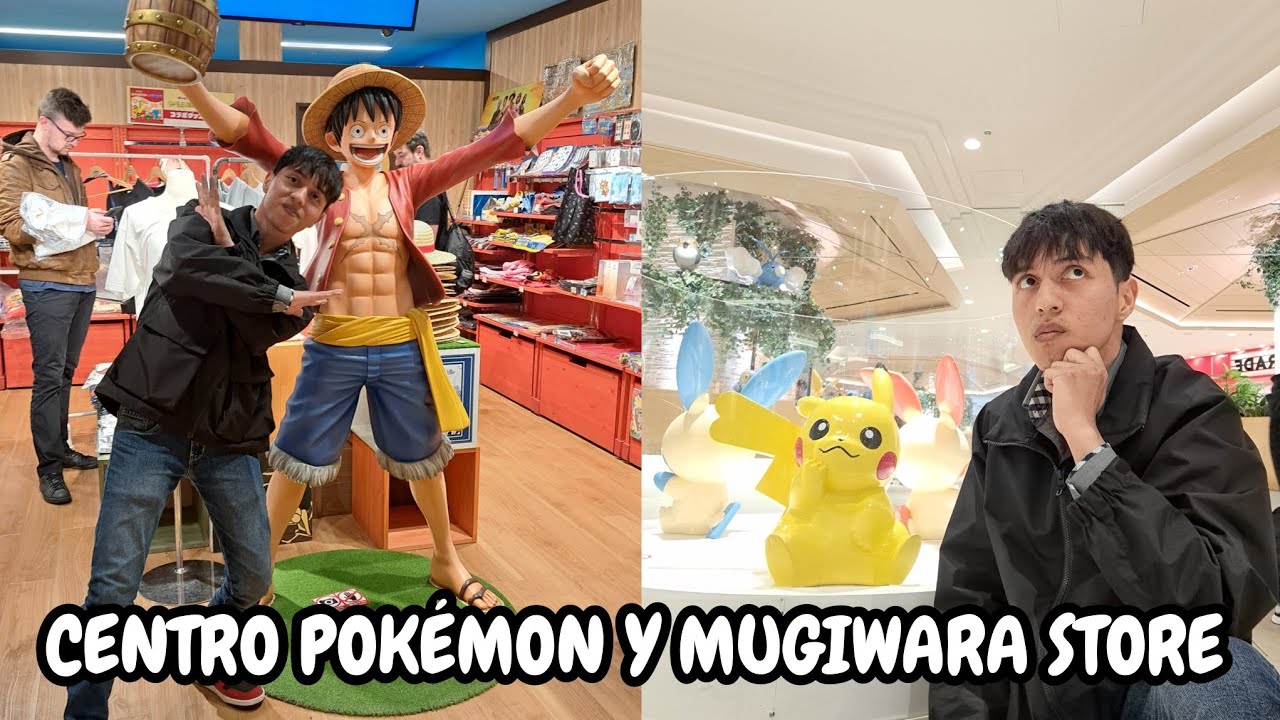 CENTRO POKÉMON Y MUGIWARA STORE EN SUNSHINE CITY IKEBUKURO - YouTube