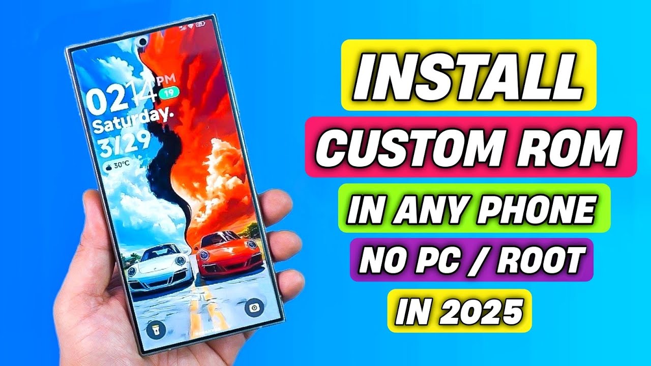How To Install Custom ROM In Any Phone | Install Custom ROM On Android In 2025 - YouTube