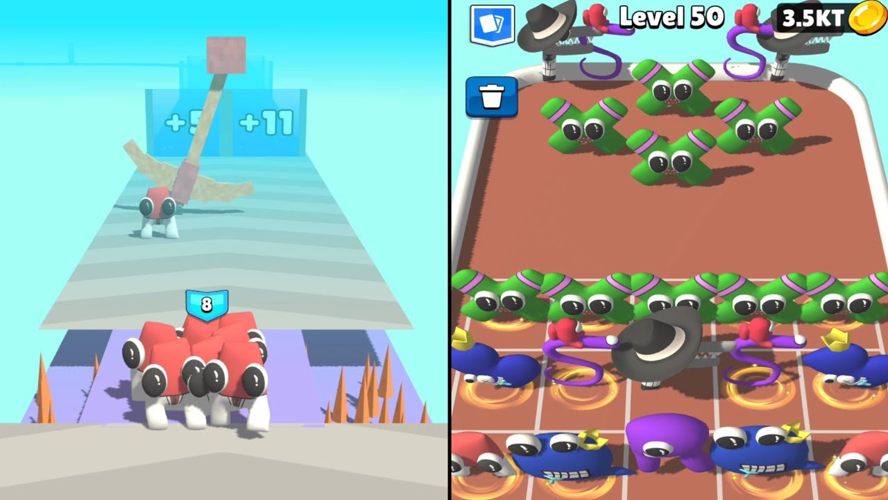 Merge Alphabet Lore Run | Levels 50 Gameplay Abc Lore All Letter A-Z ...