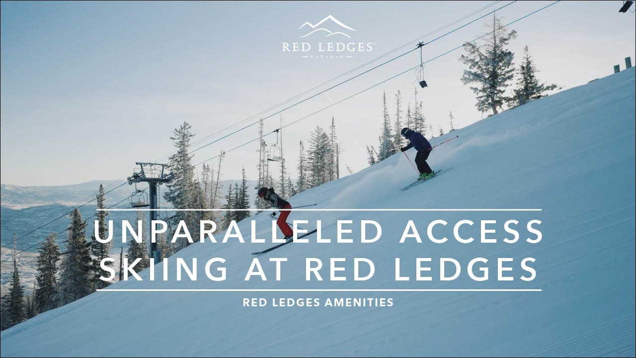 Red Ledges - Unparalleled Access to Great Skiing - YouTube