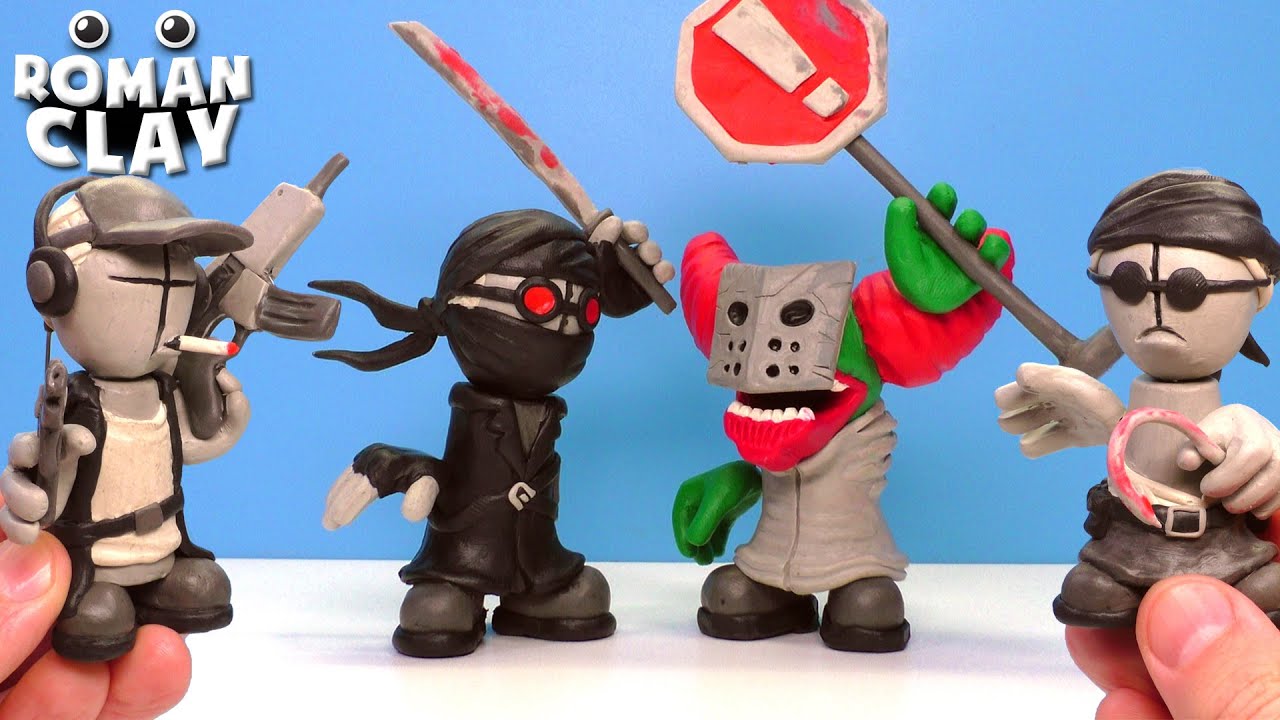 Tricky the Clown with Clay | Madness Combat - Roman Clay - YouTube