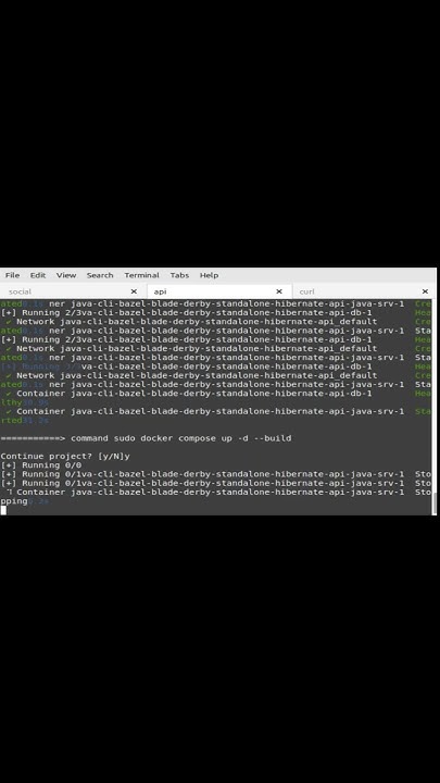 Programming java bazel blade hibernate derby standalone api - YouTube