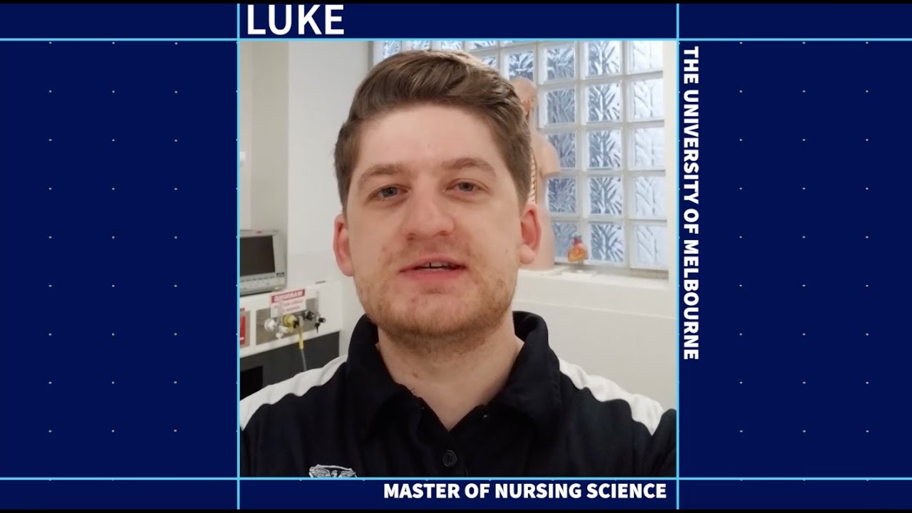 Meet Luke | Master of Nursing Science student - YouTube