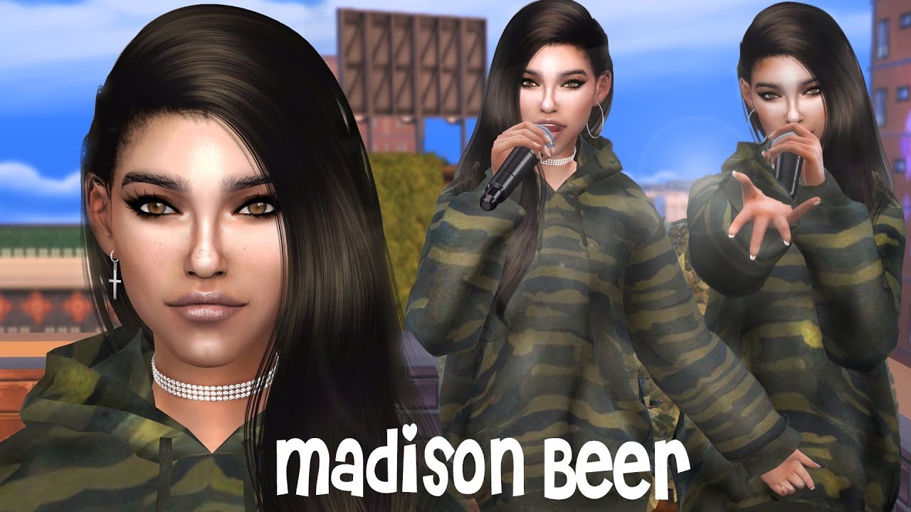 Sims 4 Madison Beer + CC LIST - YouTube