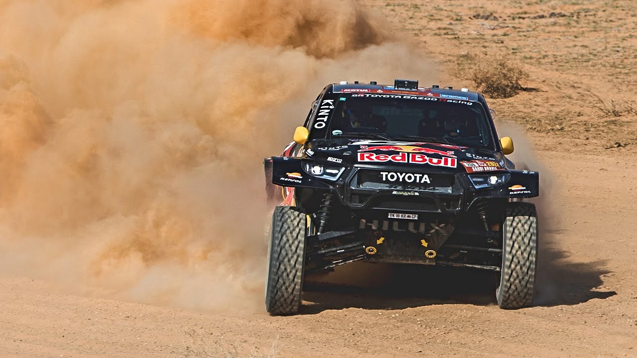 Toyota GR DKR Hilux T1+ DAKAR 2024 Prologue Footage - YouTube