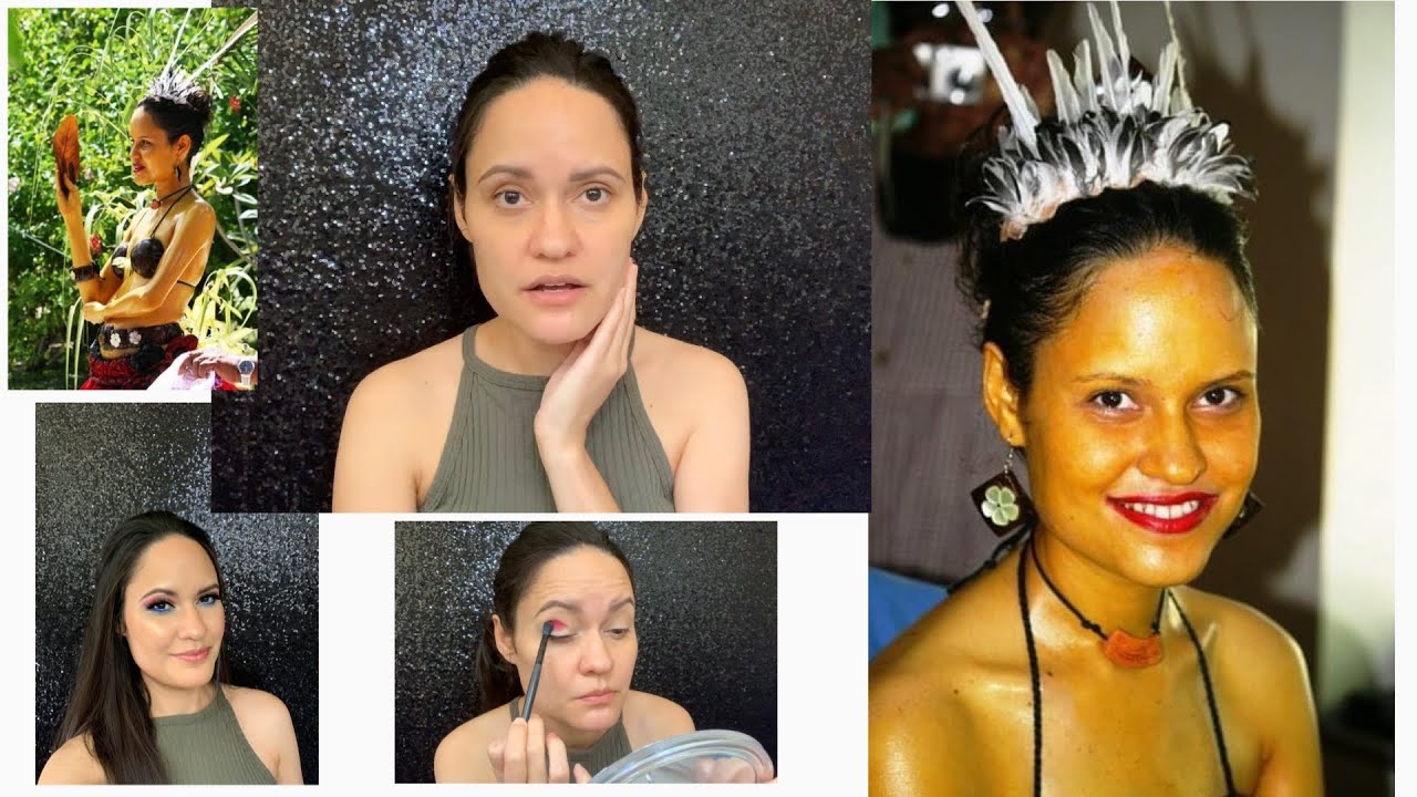 MY OMENGAT MAKEUP TUTORIAL | 1ST CHILDBIRTH RITUAL OF PALAU - YouTube