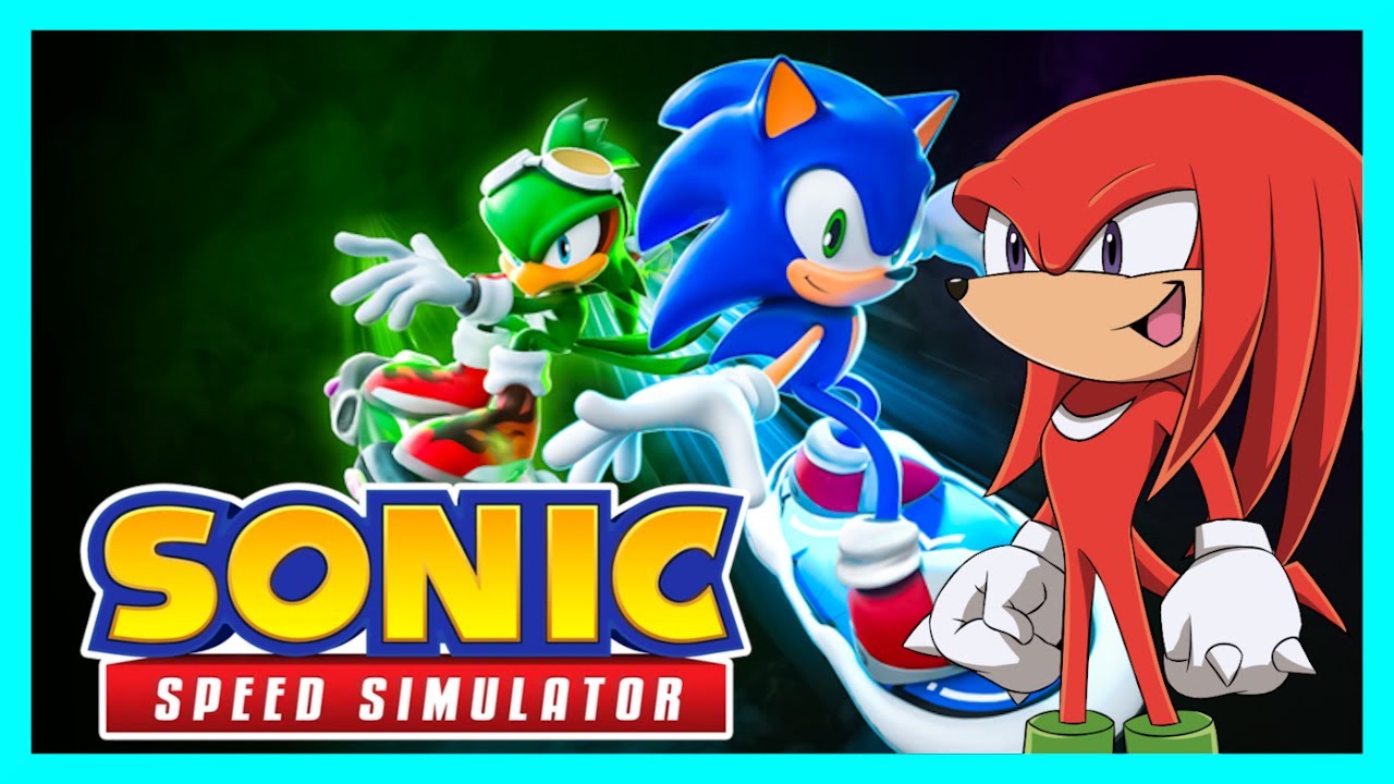 ECHIDNA VS BIRD! - Knuckles plays Sonic Speed Simulator! - YouTube